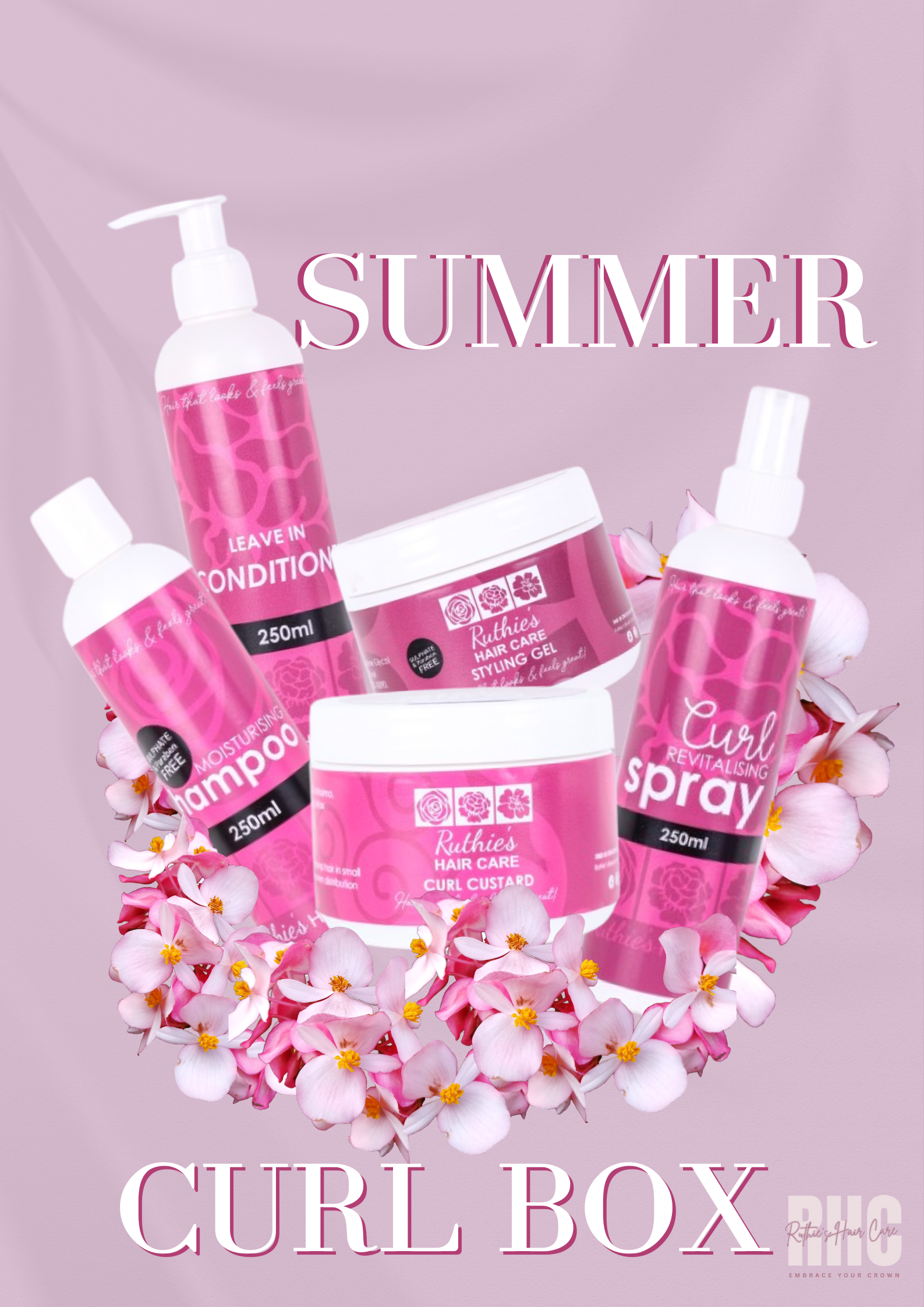 Summer Curl Box – Ruthies Hair Care