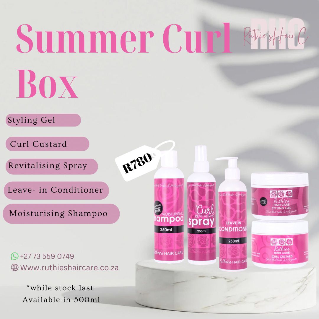 Summer Curl Box – Ruthies Hair Care
